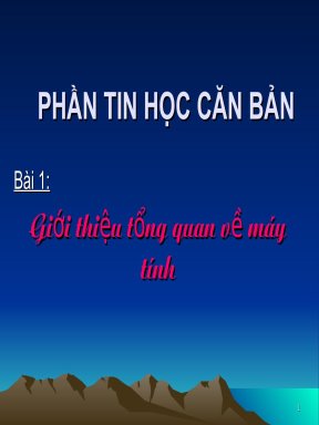 Giao trinh tin hoc can ban