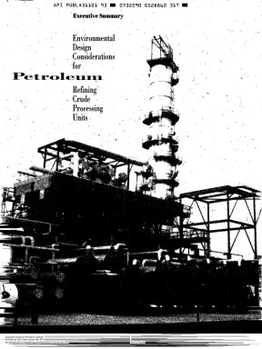Api publ 31101 1993 scan (american petroleum institute)
