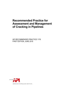 Api rp 1176 2016 (american petroleum institute)