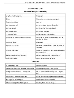 IELTS WRITING TASK 1 GRAMMAR FOR BEGINNER