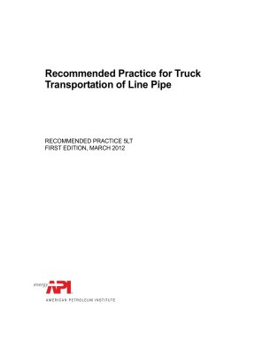 Api rp 5lt 2012 (american petroleum institute)