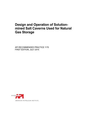 Api rp 1170 2015 (american petroleum institute)