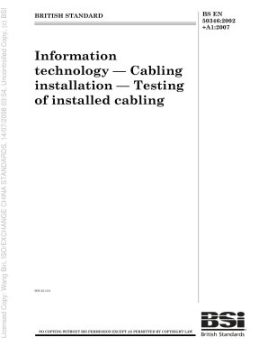 Bsi bs en 50346 2002 + a1 2007