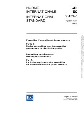 Iec 60439 5 2006