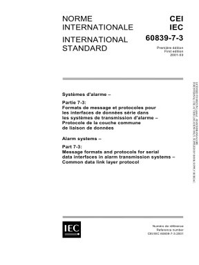 Iec 60839 7 3 2001