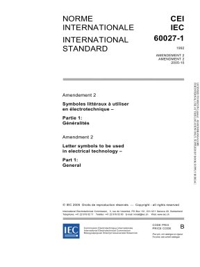 Iec 60027 1 1992 amd2 2005
