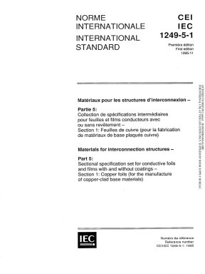 Iec 61249 5 1 1995 scan