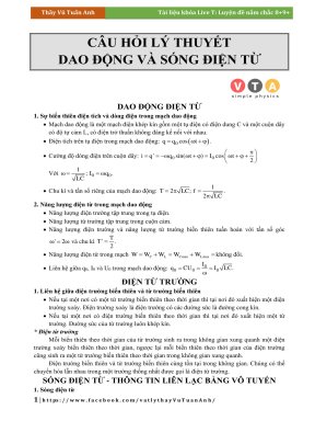 4. Thay Vu Tuan Anh. Khoa Live T. Ly Thuyet Dao Dong Song Dien Tu (Dap An).Pdf