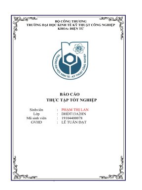 Báo cáo thực tập tốt nghiệp công ty tnhh fuyu precision