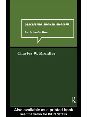 Describing Spoken English: an Introduction
