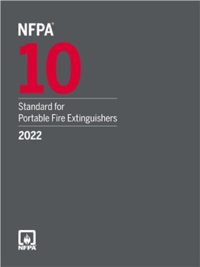 NFPA 10 Standard for Portable Fire Extinguishers