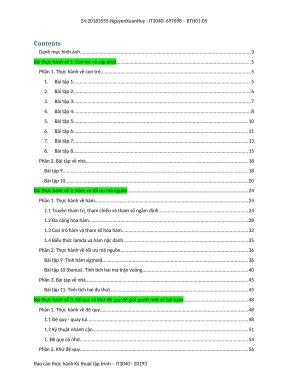 Báo cáo thực hành Kỹ thuật lập trình – IT3040 _Bài 15