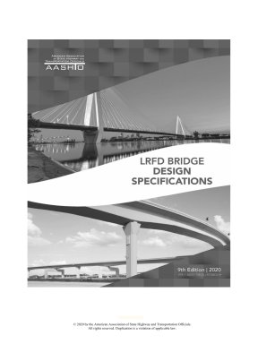 AASHTO bridge design specifications - 9th edition 2020 - [section 5-6]