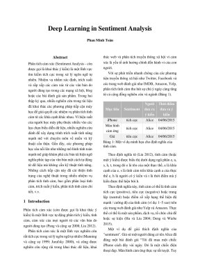 Deep learning for sentiment analysis
