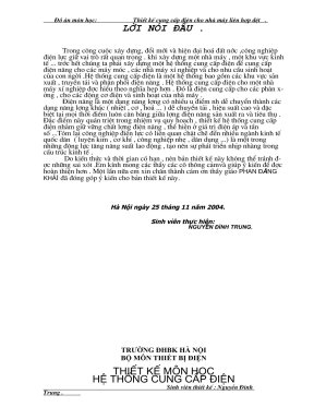 Thiet ke cung cap dien cho nha may lien hop det 142184