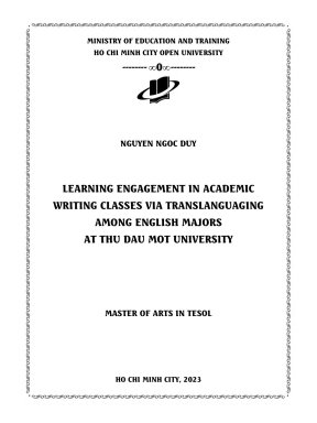 Learning engagement in academic writing classes via translanguaging ...